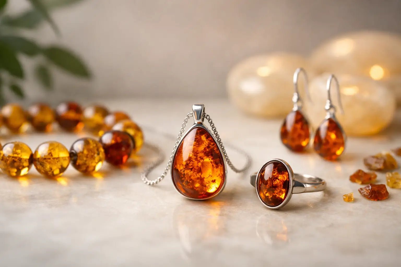 Amber Healing Jewelry: Beauty With Meaning - Larimar Creations