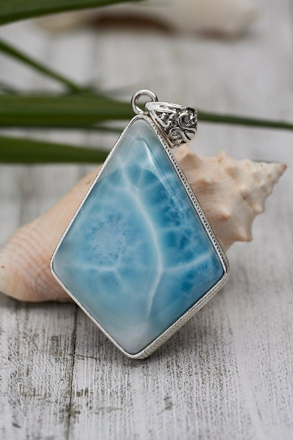 Larimar Gemstone Pendants | Handcrafted Dominican Jewelry - Larimar ...